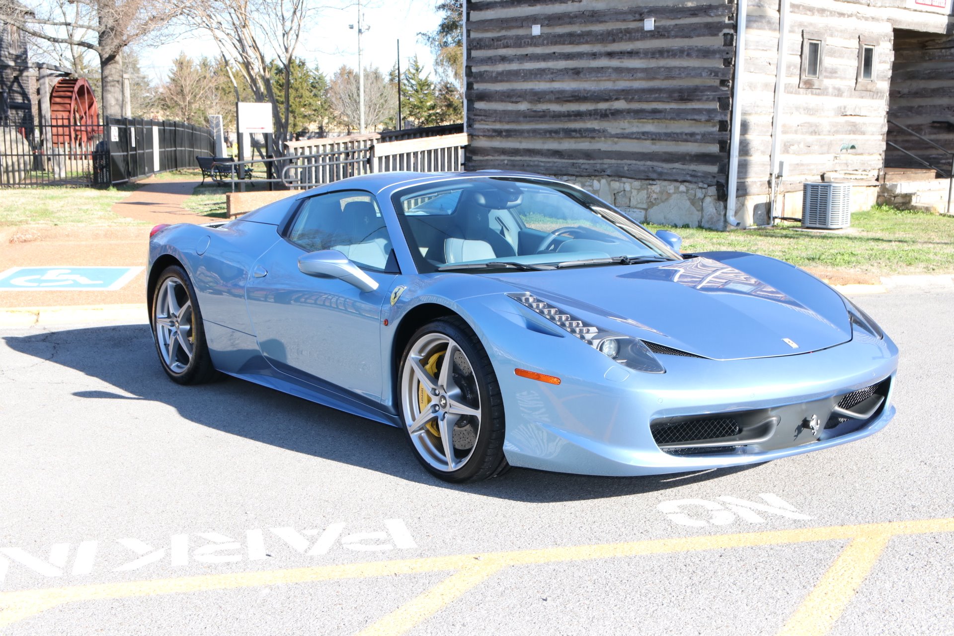Ferrari 458 Italia Baby Blue