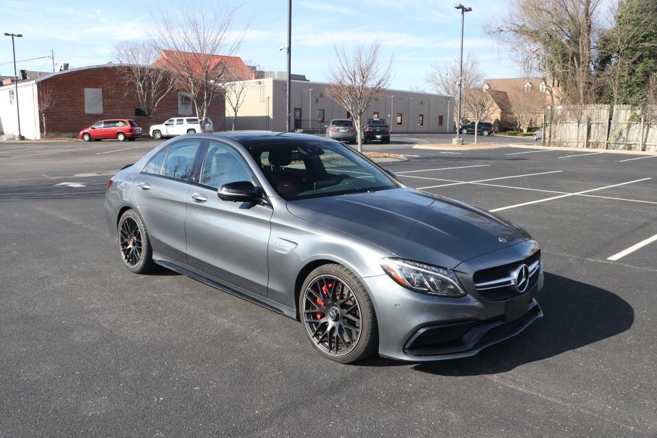 Used 2018 Mercedes-Benz C63 AMG S RWD W/NAV AMG C63 S SEDAN For Sale ...
