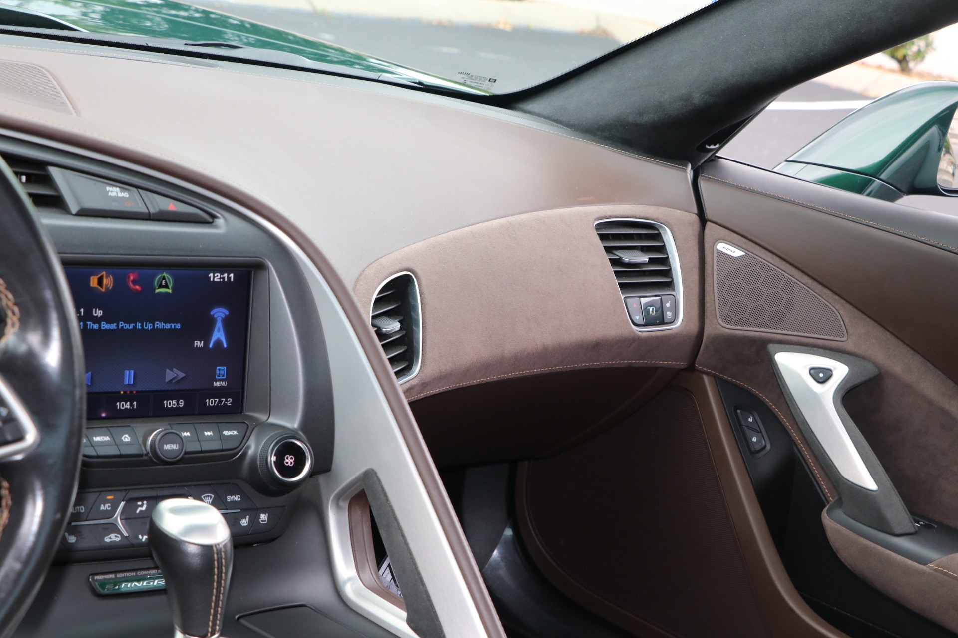 C7 Corvette Interior Brownstone