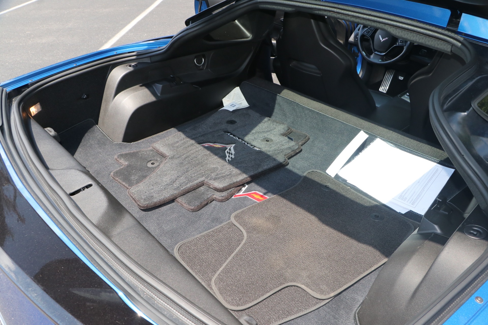 2014 Corvette Coupe Trunk Space