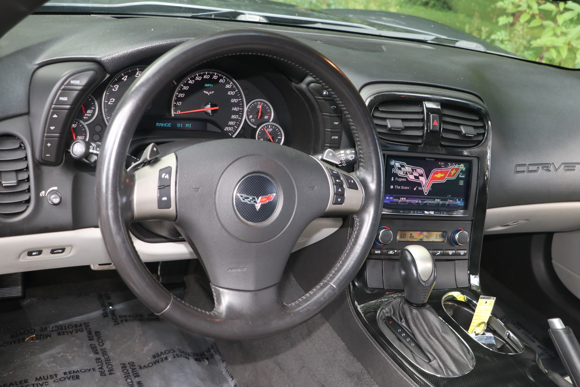 2009 Corvette Interior