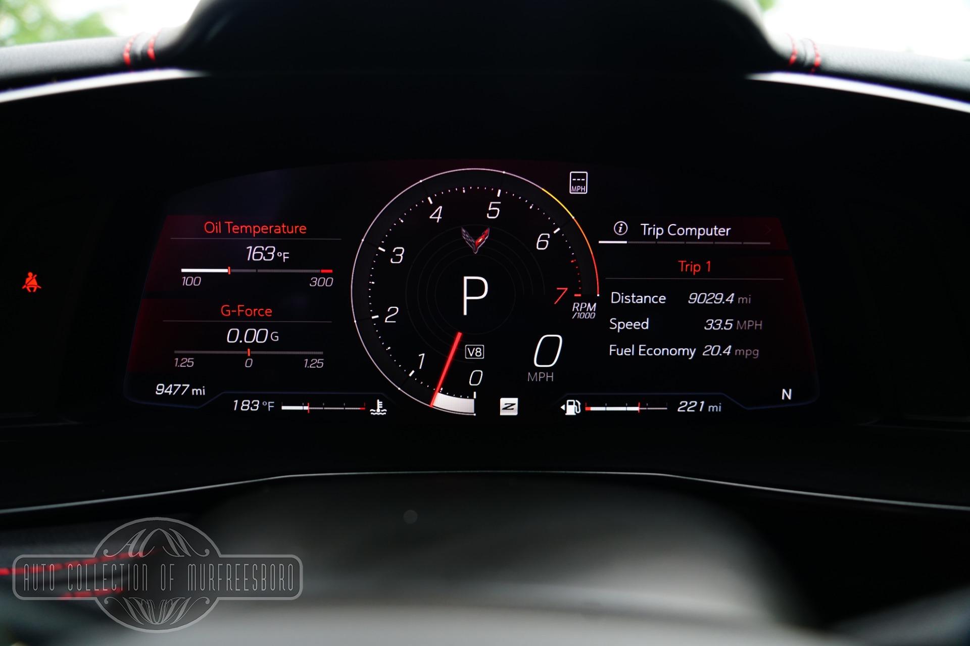 2022 Corvette Stingray Speedometer