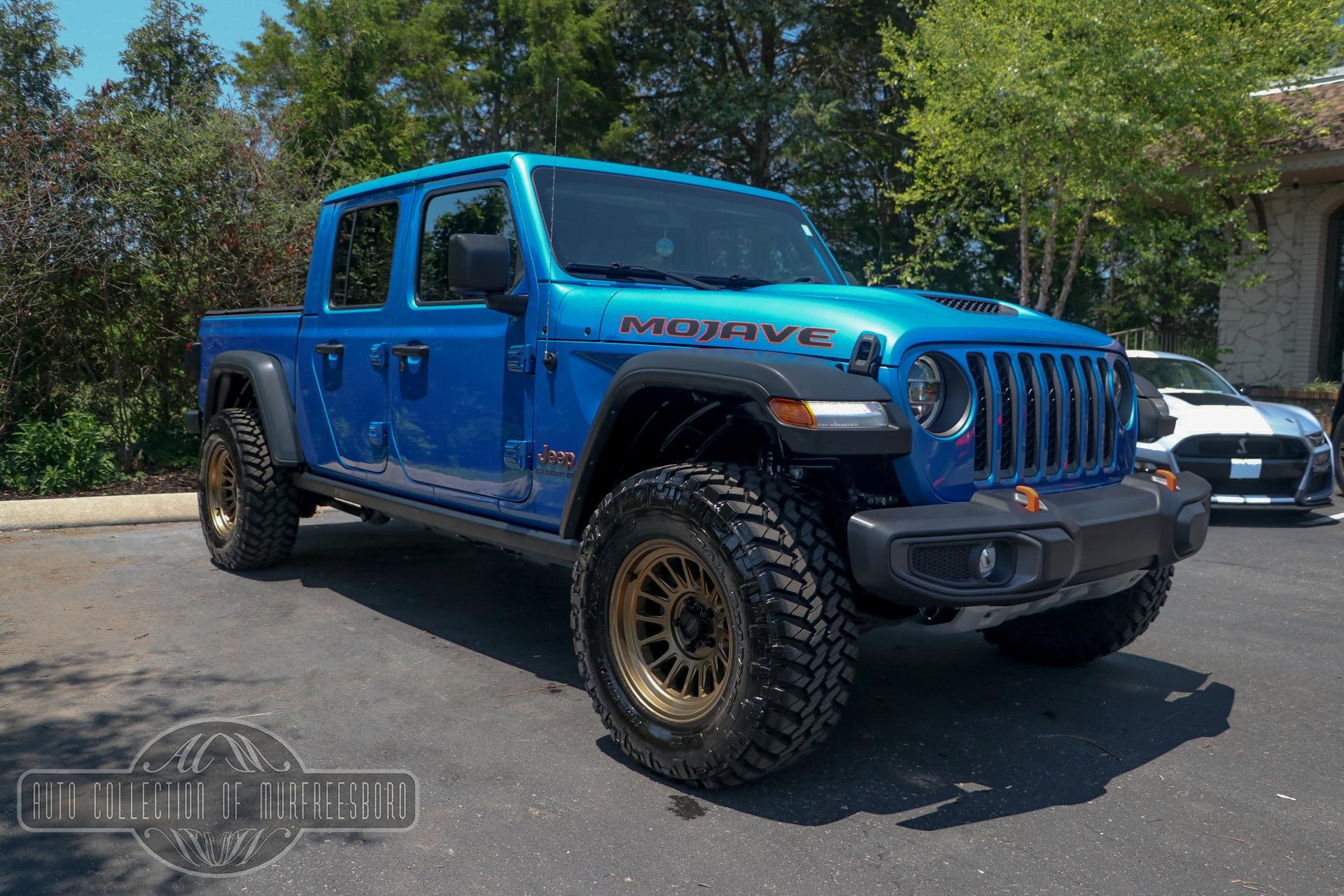 Used 2021 Jeep Gladiator MOJAVE 4X4 BODY COLOR FREEDOM TOP W/WHEELS AND ...