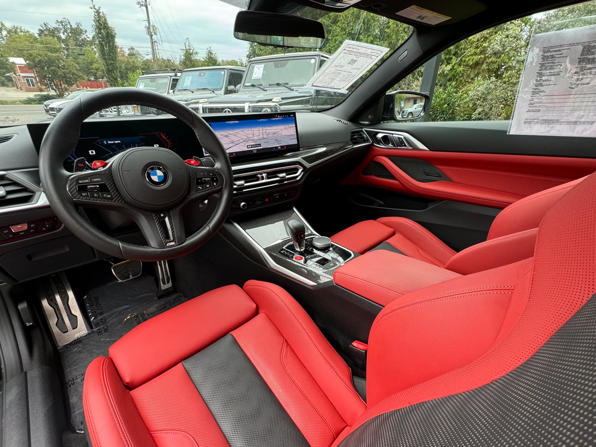 Bmw M4 Interior Red